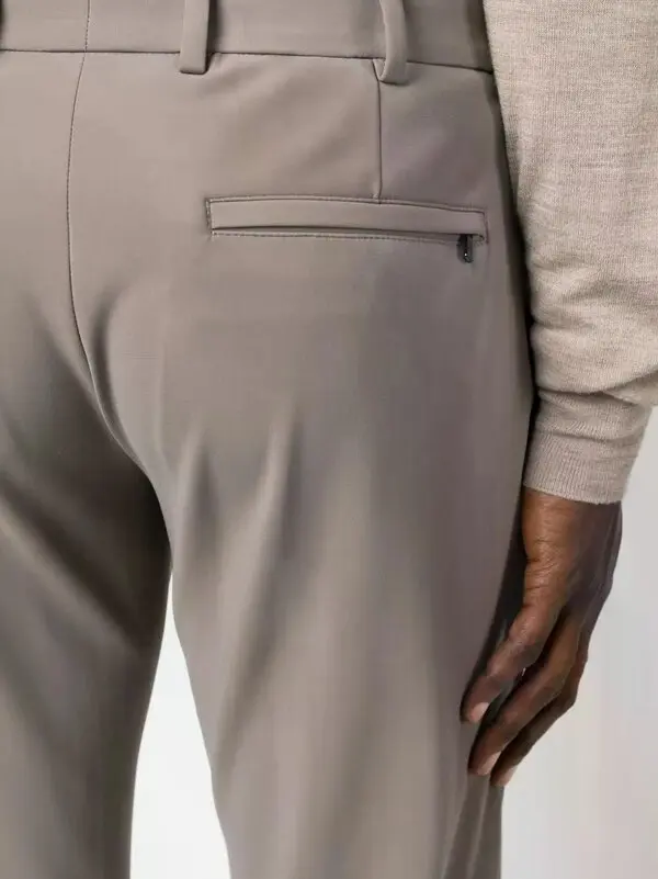 PT TORINO Slim-fit Stretch Trousers - Grey