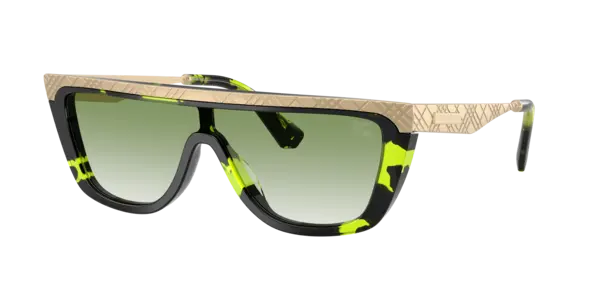 Burberry Sunglasses - Clear Gradient Green