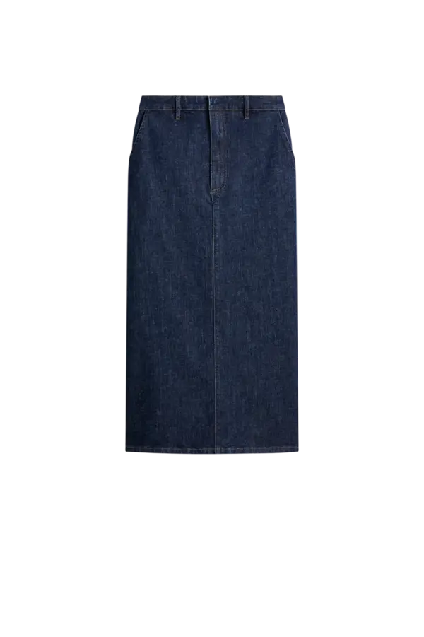 Scanlan Theodore Denim Tailored Skirt