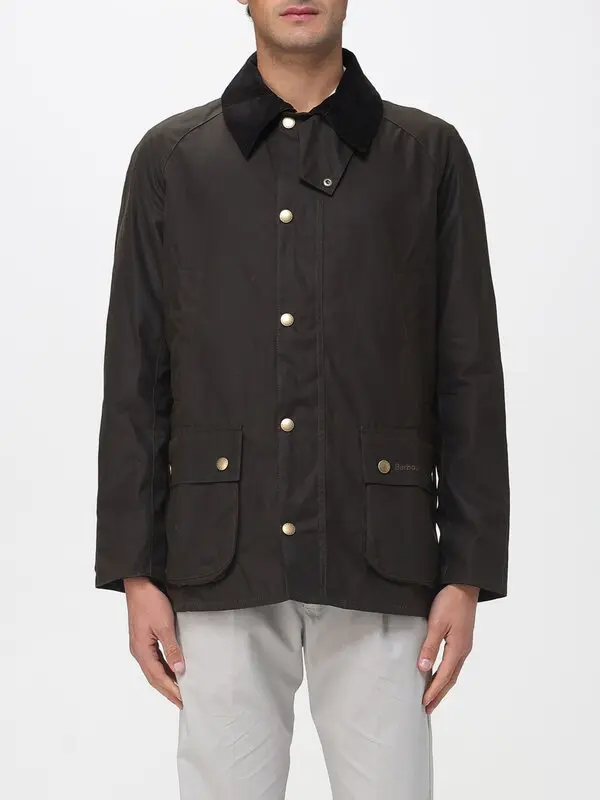 Barbour Waxed Cotton Jacket - Green