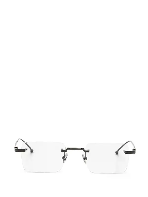 Cartier Rectangle-frame Glasses - Grey