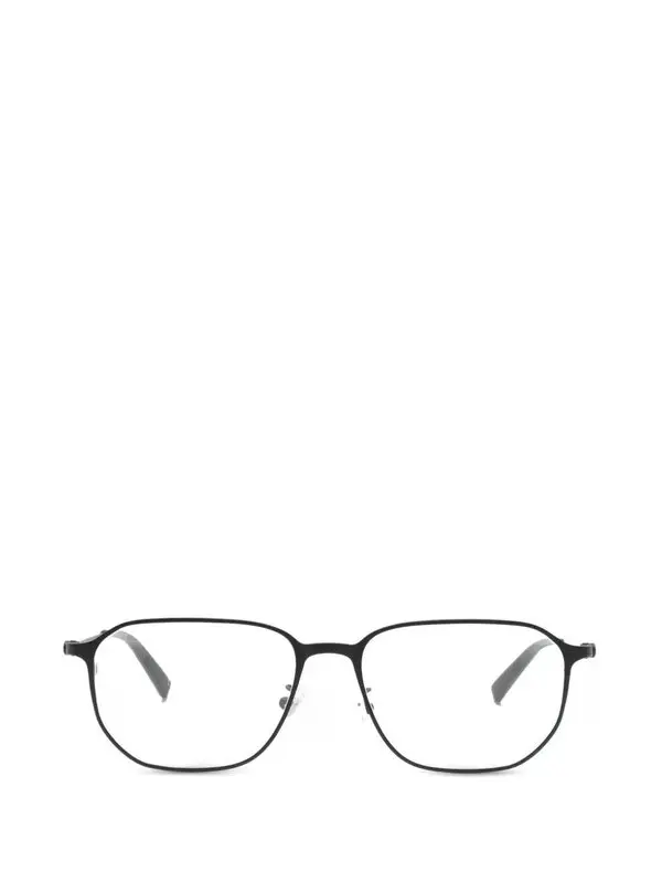 Montblanc Square-frame Glasses - Black