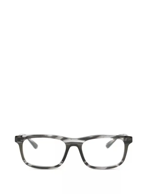 Montblanc Square-frame Eyeglasses - Grey