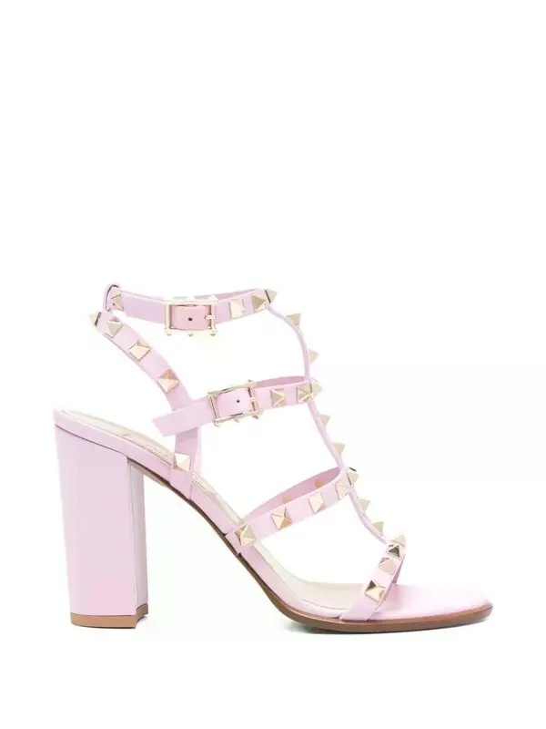 Valentino Garavani Rockstud Ankle Strap Sandals 90 Mm