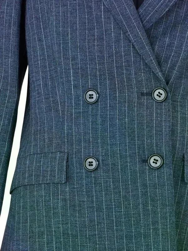 Brooks Brothers Pinstripe Double-breasted Blazer