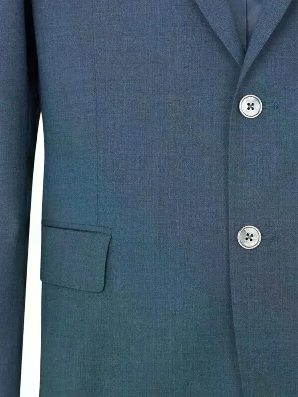 Brooks Brothers Single-breasted Blazer - Blue