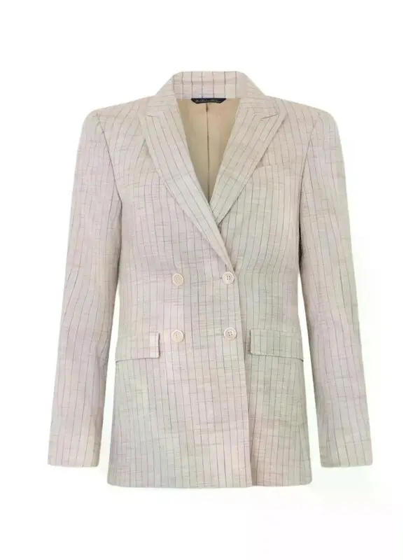 Brooks Brothers Pinstripe Double-breasted Blazer