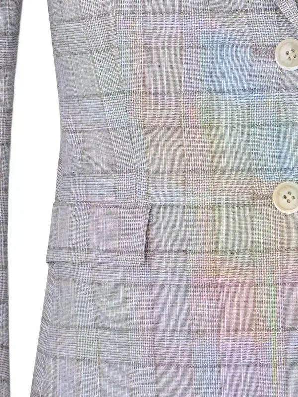 Brooks Brothers Glen Plaid Single-breasted Blazer