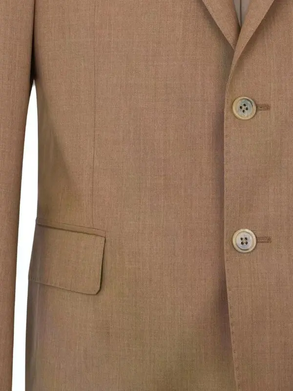 Brooks Brothers Single-breasted Three-button Virgin Wool Blazer