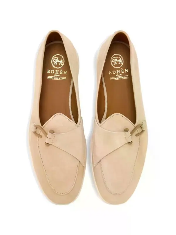 EDHEN MILANO Toggle Trim Loafers