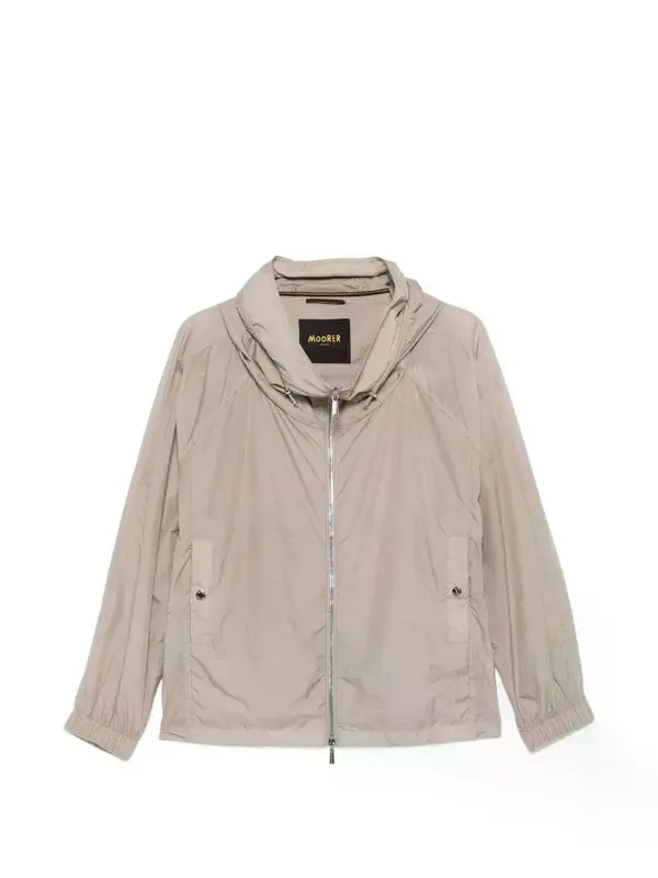 MOORER Lumina Windbreaker - Neutrals