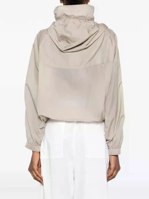 MOORER Lumina Windbreaker - Neutrals