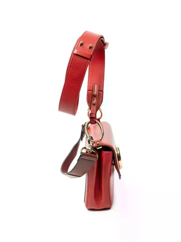 Chloé Small C Shoulder Bag - Red