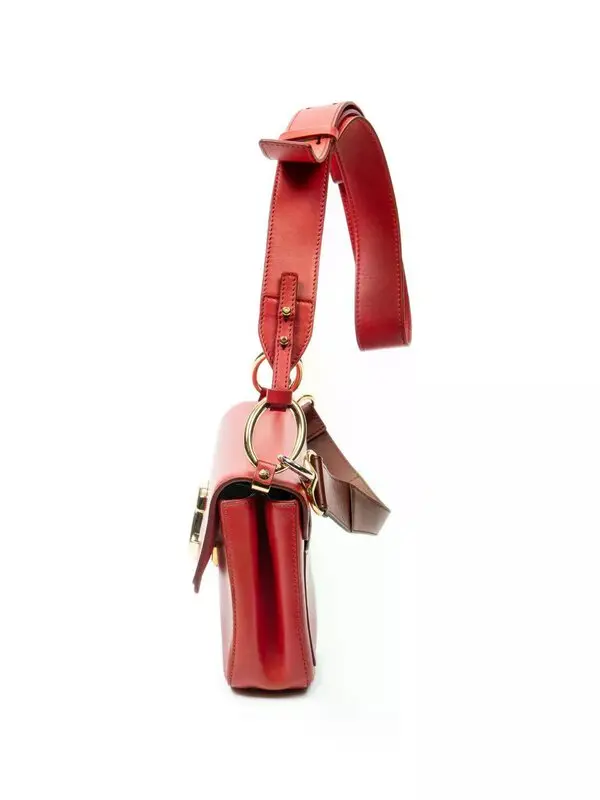 Chloé Small C Shoulder Bag - Red