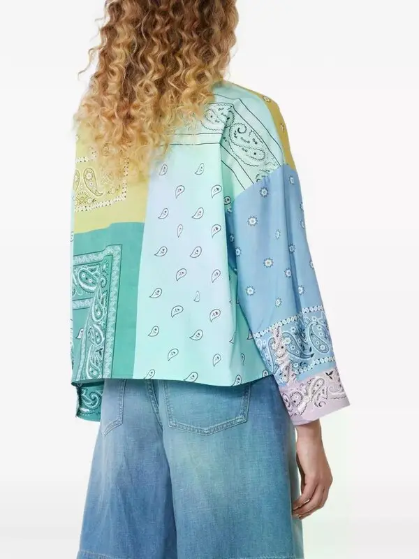 Max Mara Patchwork Bandana-print Shirt