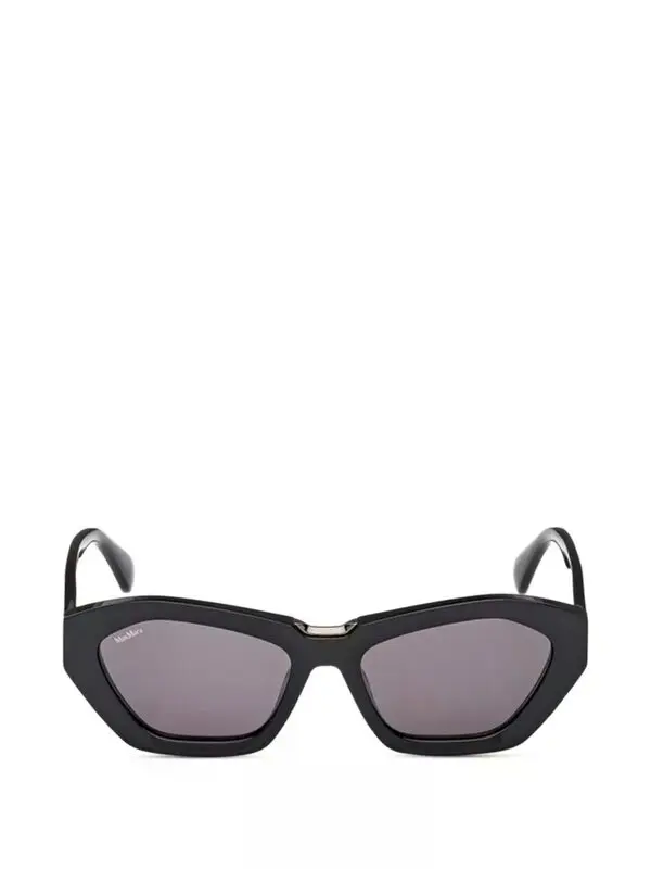Max Mara Geometric-frame Sunglasses - Black