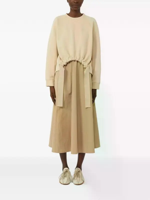 Max Mara A-line Midi Dress Set