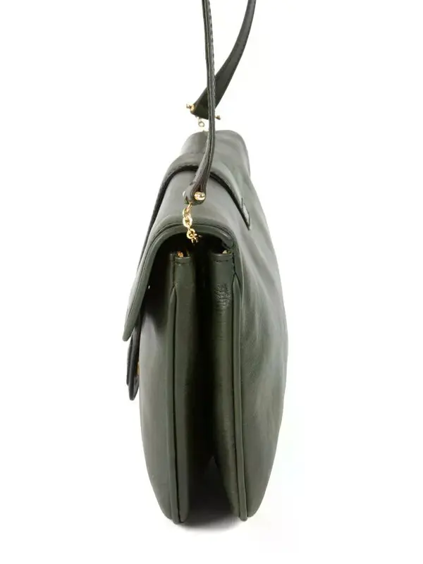 Celine 1980s Leather Shoulder Bag