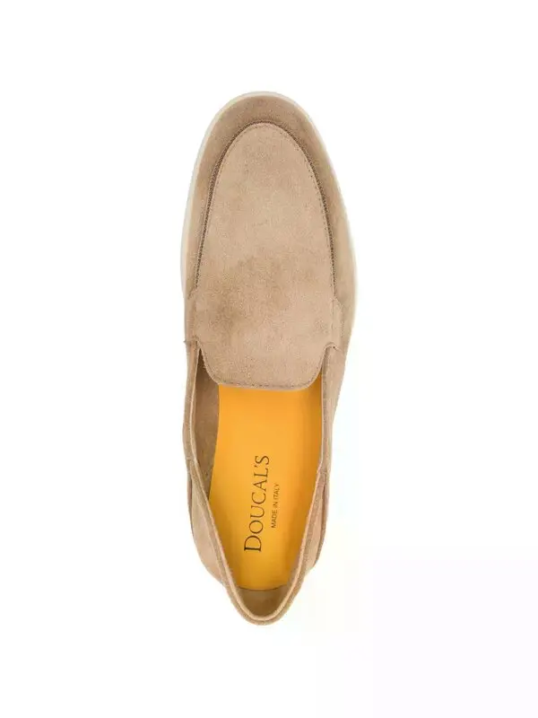 DOUCAL'S Suede Loafers - Neutrals
