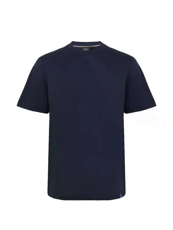 Brioni Gassed Cotton T-shirt - Blue