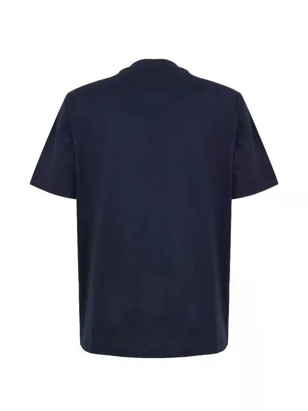 Brioni Gassed Cotton T-shirt - Blue