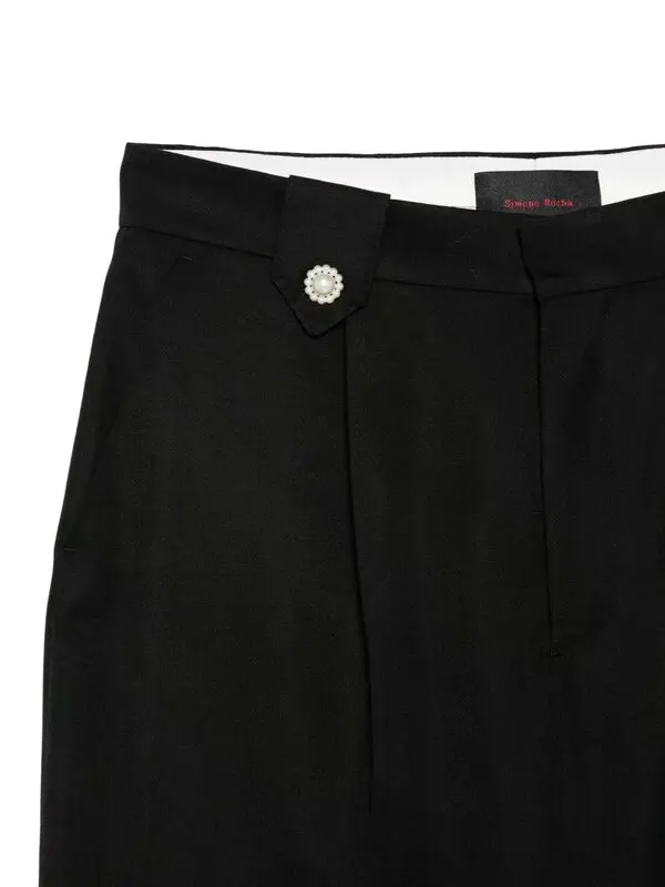 Simone Rocha Button Pleated Shorts