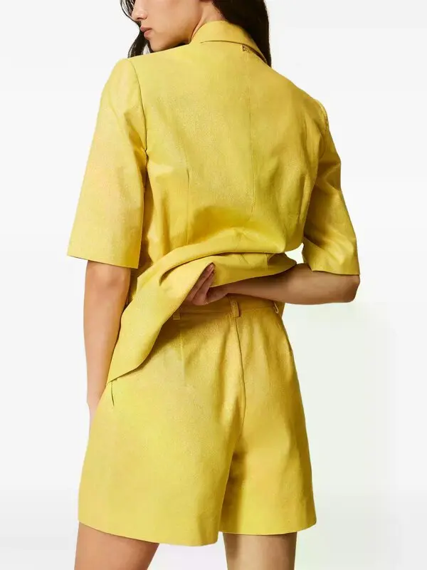 TWINSET Lurex Detail Tailored Shorts
