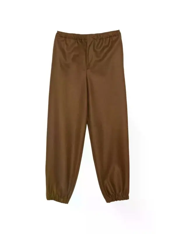 JIL SANDER Elasticated Wool Trousers