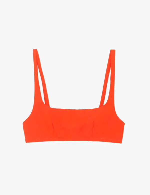 Araks Quinn Bikini Top - Papaya Orange