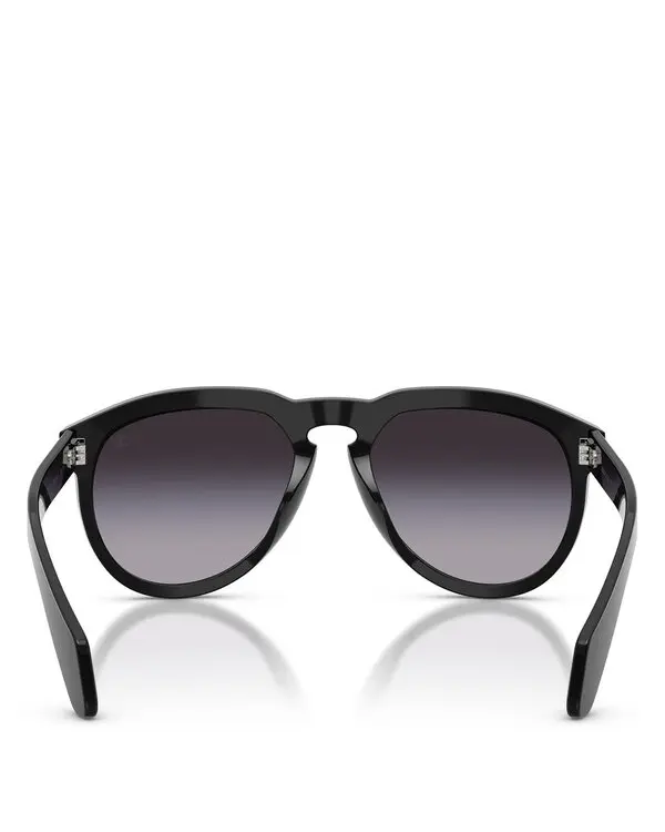 Moncler Isopleth Aviator Sunglasses, 56mm