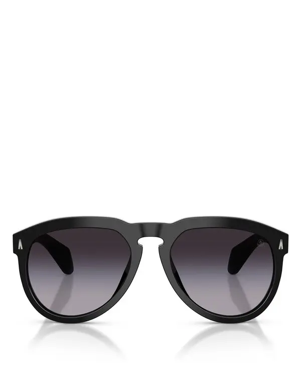 Moncler Isopleth Aviator Sunglasses, 56mm