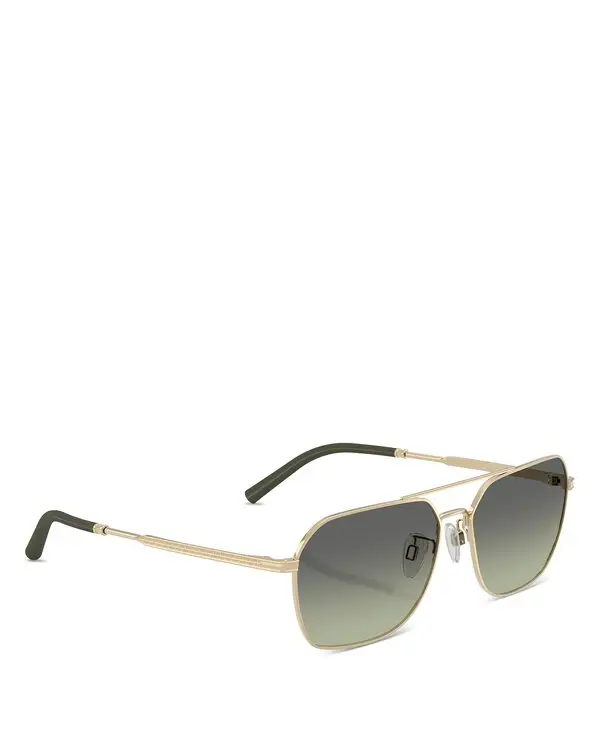Oliver Spencer Aviator Sunglasses - Gold