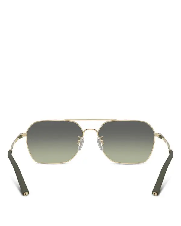 Oliver Spencer Aviator Sunglasses - Gold