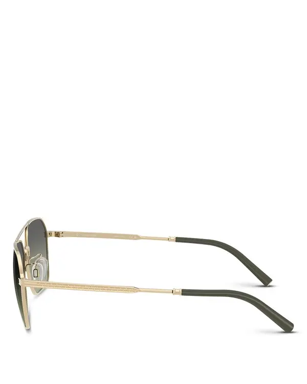 Oliver Spencer Aviator Sunglasses - Gold