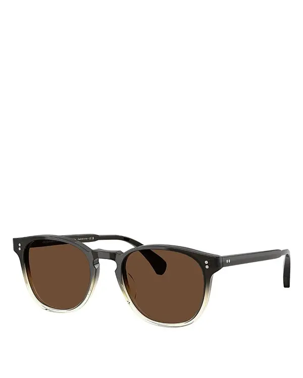 Oliver Spencer Finley Esq. Round Sunglasses 53mm - Green