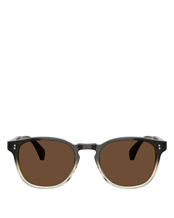 Oliver Spencer Finley Esq. Round Sunglasses 53mm