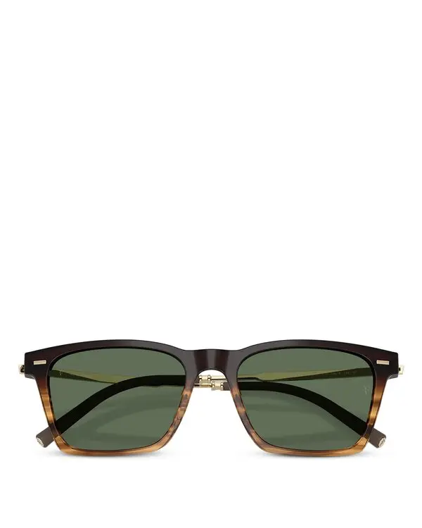 Oliver Spencer Pillow Sunglasses, 54mm - Black