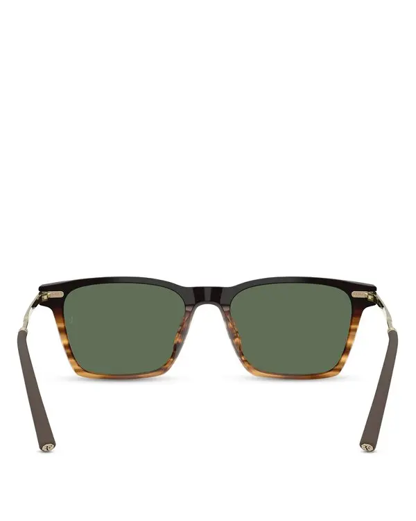 Oliver Spencer Pillow Sunglasses, 54mm - Black