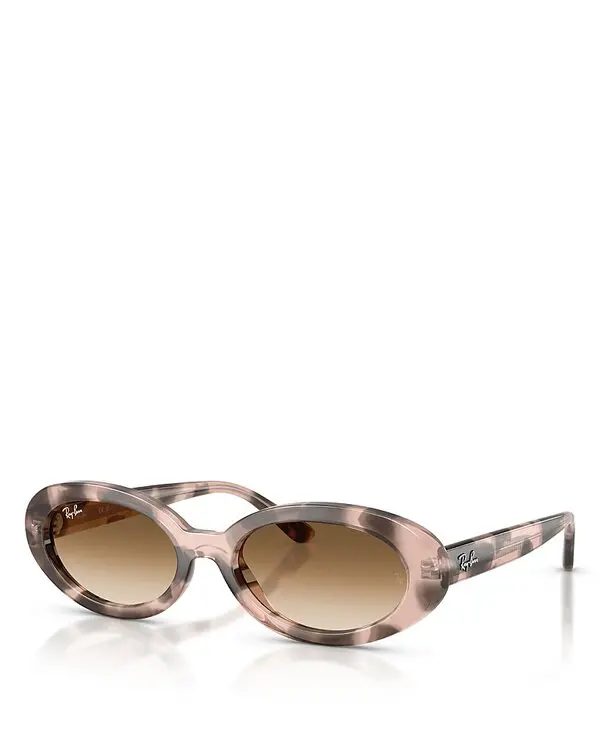 Ray-ban Oval Sunglasses - Pink Havana