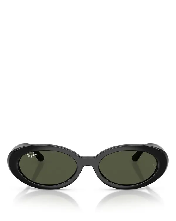 Ray-ban Oval Sunglasses - Black
