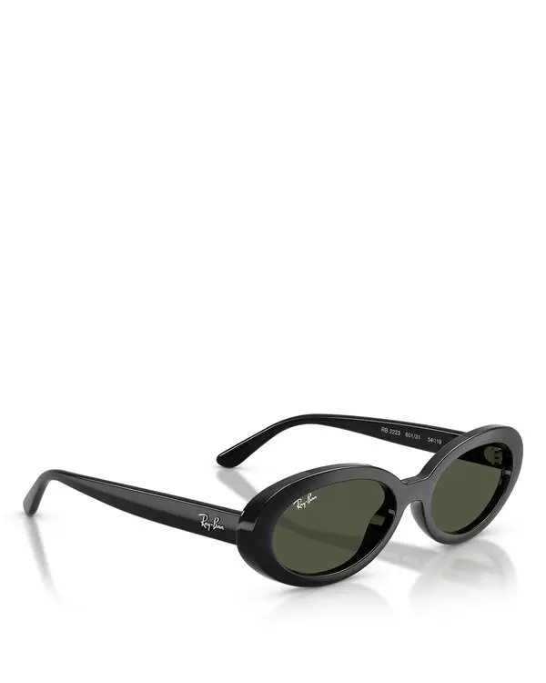 Ray-ban Oval Sunglasses - Black
