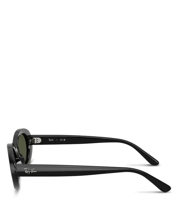 Ray-ban Oval Sunglasses - Black