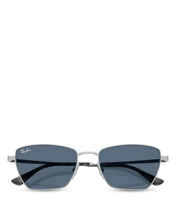 Ray-ban Rectangular Sunglasses, 53mm