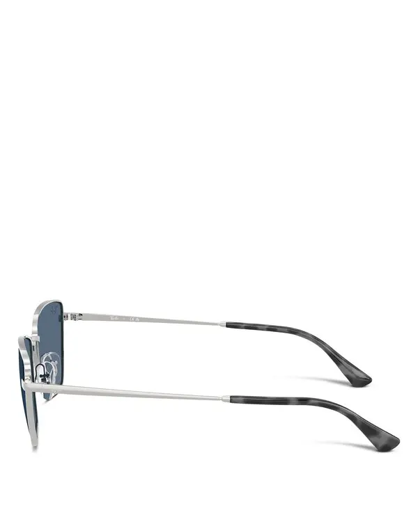 Ray-ban Rectangular Sunglasses, 53mm