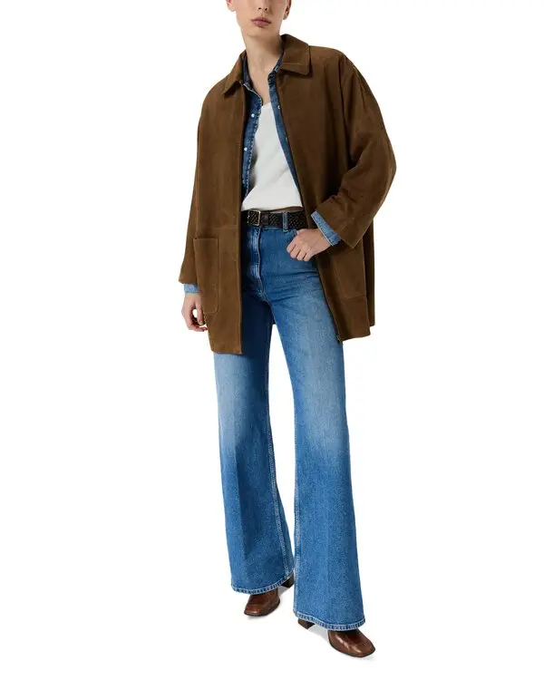 Gerard Darel Tilane Suede Jacket
