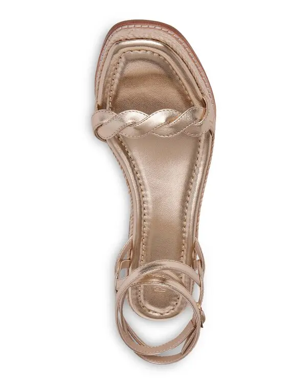 Paige Joanna Wedge Sandals - Light Gold
