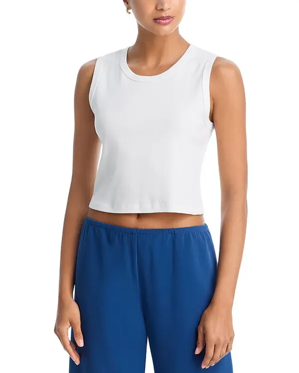 LESET Nando Sleeveless Crewneck Top