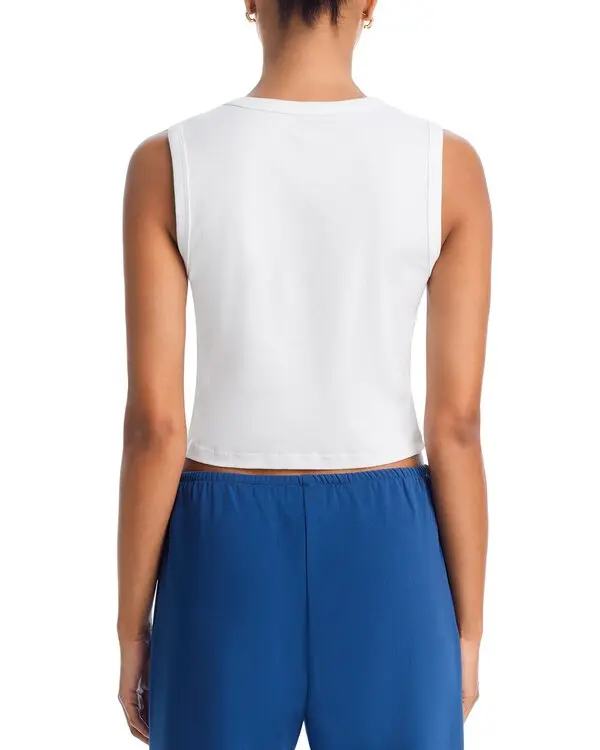 LESET Nando Sleeveless Crewneck Top