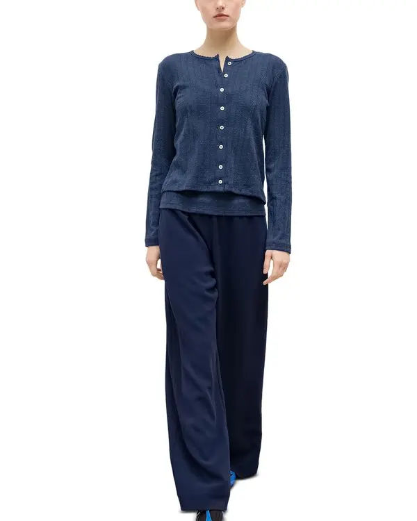 LESET Arielle Pocket Pants - Midnight