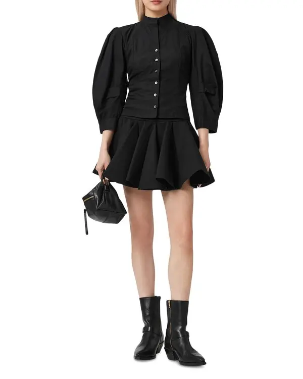 ALLSAINTS Maud Lace Up Shirt